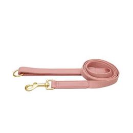 Barkalot Hundeleine Veganes Leder pink L