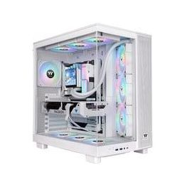 Thermaltake View 380 XL TG ARGB , Tower-Geh&auml;use wei&szlig;, Tempered Glass x 2