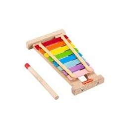 Fisher-Price Holz-Xylophon Musikinstrument f&uuml;r Kleinkinder, Musikspielzeug 2 Teile