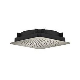 Hansgrohe AXOR Citterio C Duschkopf 270 1jet EcoSmart 28795800 1 Strahlart wassersparend Deckenintegriert, Edelstahl Optic