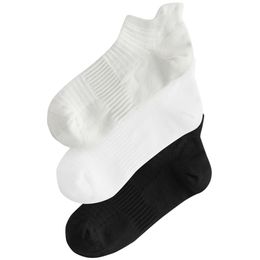 next Sneaker-Socken '3-er Pack' Damen Gr&ouml;&szlig;e 36/41 grau / schwarz / wei&szlig;