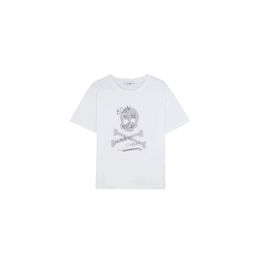 Scalpers Blurry Tee ' ' Damen Gr&ouml;&szlig;e S wei&szlig; / offwhite