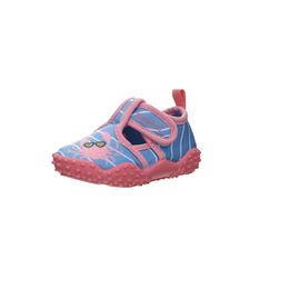 Playshoes Badeschuh M&auml;dchen Gr&ouml;&szlig;e 18.5 hellblau / hellpink