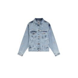 Scalpers Studs Denim Jacket ' ' Damen Gr&ouml;&szlig;e L blau / indigo