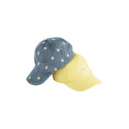 next Cap M&auml;dchen Gr&ouml;&szlig;e 52 blue denim / gelb / wei&szlig;