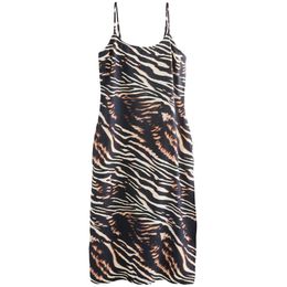 next Kleid Damen Gr&ouml;&szlig;e 38 umbra / schwarz / wollwei&szlig;