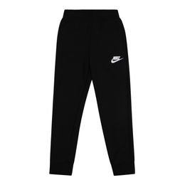Nike Sportswear Hose 'Club Fleece' M&auml;dchen Gr&ouml;&szlig;e 122 schwarz / wei&szlig;