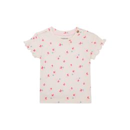 Noppies T-Shirt 'Moapa' M&auml;dchen Gr&ouml;&szlig;e 68 creme / hellblau / rot
