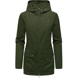 Ragwear Performance Jacket 'Monadetta B' female size L Dark green