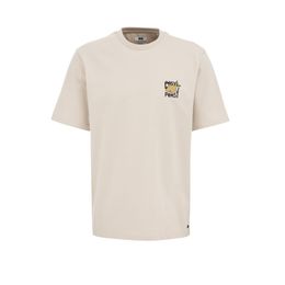 WE Fashion T-Shirt Herren Gr&ouml;&szlig;e L beige