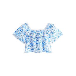 next Bluse M&auml;dchen Gr&ouml;&szlig;e 104 blau / wei&szlig;