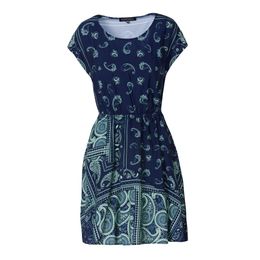 Koroshi Kleid Damen Gr&ouml;&szlig;e 44 navy Winterkleid