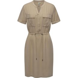 Ragwear Blusenkleid 'Roisana' Damen Gr&ouml;&szlig;e 34 sand Winterkleid
