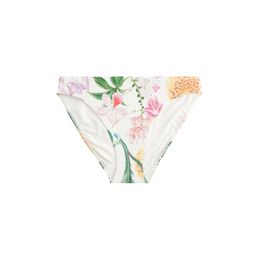 next Bikinihose 'Kew' Damen Gr&ouml;&szlig;e XS senf / dunkelgr&uuml;n / lavendel / wei&szlig;