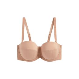 next BH Damen Gr&ouml;&szlig;e 100 beige Sommerkleid