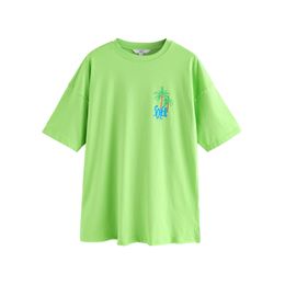 next T-Shirt Damen Gr&ouml;&szlig;e XS aqua / neongr&uuml;n / orange / wei&szlig;