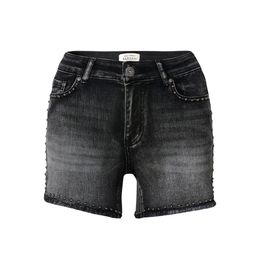 Koroshi Shorts Damen Gr&ouml;&szlig;e 40 black denim