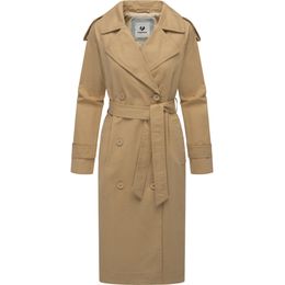 Ragwear &Uuml;bergangsmantel 'Longtrench' Damen Gr&ouml;&szlig;e XS beige