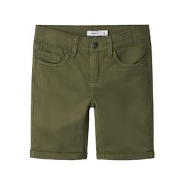 name it Shorts 'NKMSilas Isak' Jungen Gr&ouml;&szlig;e 164 oliv