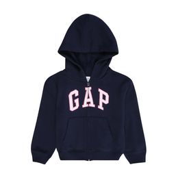 GAP Sweatjacke 'HERITAGE' M&auml;dchen Gr&ouml;&szlig;e 164/170 navy / rosa / wei&szlig;