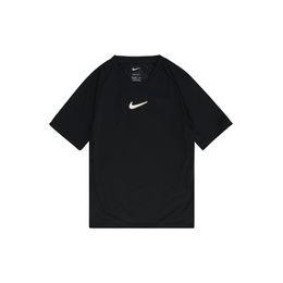 Nike Funktionsshirt Jungen Gr&ouml;&szlig;e 158/170 schwarz / wei&szlig;