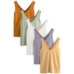 next Top Damen Gr&ouml;&szlig;e M beige / braun / hellgr&uuml;n / lila / wei&szlig;