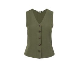 WE Fashion Bluse Damen Gr&ouml;&szlig;e M gr&uuml;n / khaki