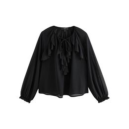 next Bluse Damen Gr&ouml;&szlig;e XXXL schwarz