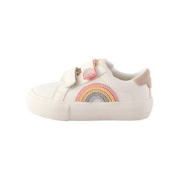 next Sneaker M&auml;dchen Gr&ouml;&szlig;e 24 hellblau / braun / gelb / offwhite