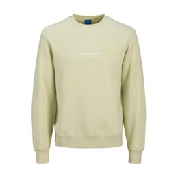 Jack & Jones Mini Sweatshirt 'JORVESTERBRO' Jungen Gr&ouml;&szlig;e 104 pastellgr&uuml;n / wei&szlig;