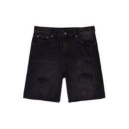Bershka Shorts Herren Gr&ouml;&szlig;e 46 black denim
