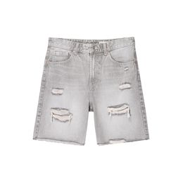 Bershka Shorts Herren Gr&ouml;&szlig;e 46 hellgrau