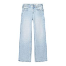 Bershka Jeans Damen Gr&ouml;&szlig;e 25/26 hellblau / rot