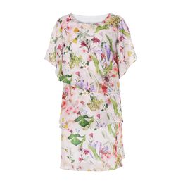 TATUUM Kleid 'Monrose' Damen Gr&ouml;&szlig;e 34 beige / hellgr&uuml;n / helllila / magenta