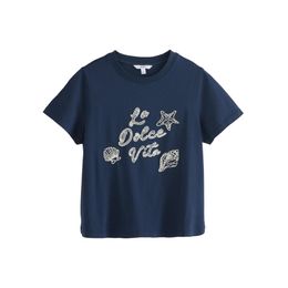 next T-Shirt Damen Gr&ouml;&szlig;e XS navy / wei&szlig;