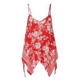 Koroshi Top Damen Gr&ouml;&szlig;e M rot / wei&szlig;