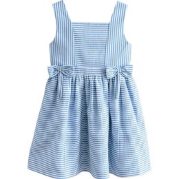 next Kleid M&auml;dchen Gr&ouml;&szlig;e 122 himmelblau / wei&szlig;