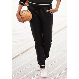 Lascana Sweathose schwarz Gr. 32/34 für Damen. Bequem. Nachhaltig.