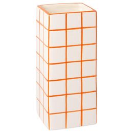 my home Vase in gefliester Optik