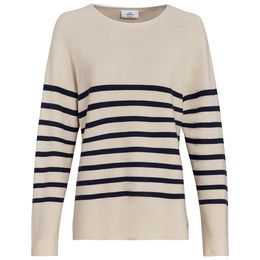 Gina Benotti Damen Feinstrickpullover mit Streifenmuster