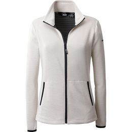 LPO Strickfleecejacke &raquo;XARA WMN&laquo; mit Stehkragen stone 46 (L) 46 (L) Bequeme klassische Damen-Fleecejacke