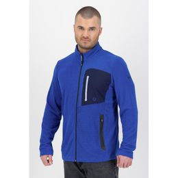 LPO Fleecejacke »SORREL MN« hochgeschlossener Kragen blue 3XL 3XL leichtes Stretch-Fleece mit Waffelstruktur bietet optimale Wärmeisolierung und...