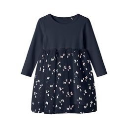 name it Minikleid »NMFDUBUTTERFLY LS DRESS« Navy Blazer 110 - N-Gr N-Gr 110 Kurzes Kleid von name it für Mädchen