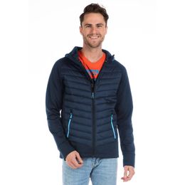 LPO Strickfleecejacke »MIRK PEAK MEN« auch in Großen Größen erhältlich navy L (52) L (52) Herren Hybridjacke & Steppjacke im außergewöhnlichen...