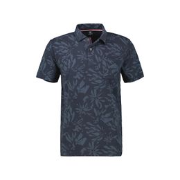Lerros Poloshirt &raquo;Poloshirt mit Stretchanteil in &Uuml;bergr&ouml;&szlig;en&laquo; CLASSIC NAVY 6XL 6XL Florales Design mit Brusttasche