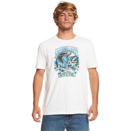 Quiksilver T-Shirt »The Land Down Under« White M M Stoff: Baumwoll-Jersey-Stoff [160 g/m2]