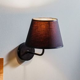 Luminex Wandleuchte Soho, konisch, schwarz/gold