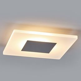 LINDBY Tarja - eckige LED-Deckenleuchte