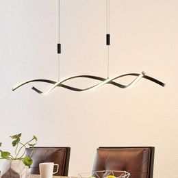 LINDBY LED-Hängeleuchte Welina, 107 cm, dimmbar, verstellbar
