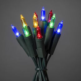 Bunte LED-Lichterkette, 35-flammig 6,6m